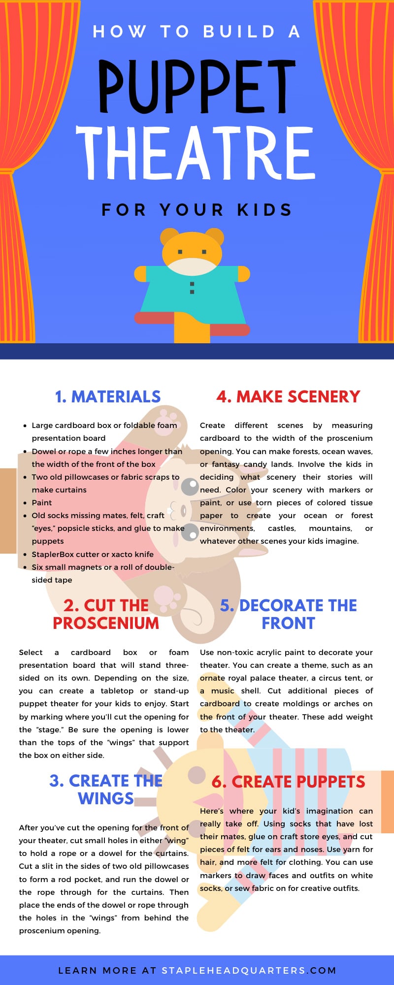 How To Build a Puppet Theatre for Your Kids